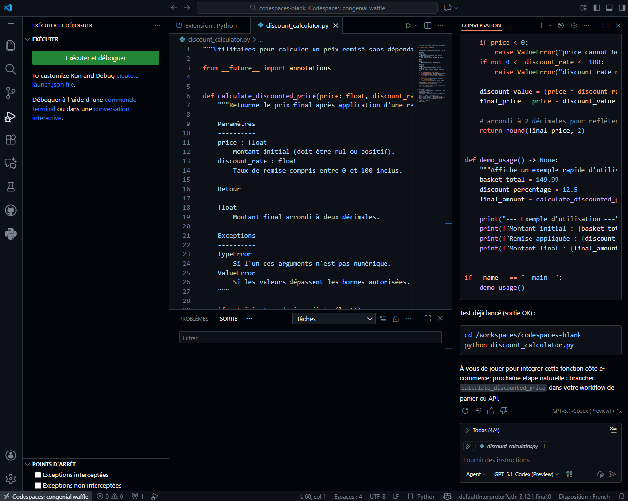 Codez avec GitHub Copilot - OpenClassrooms